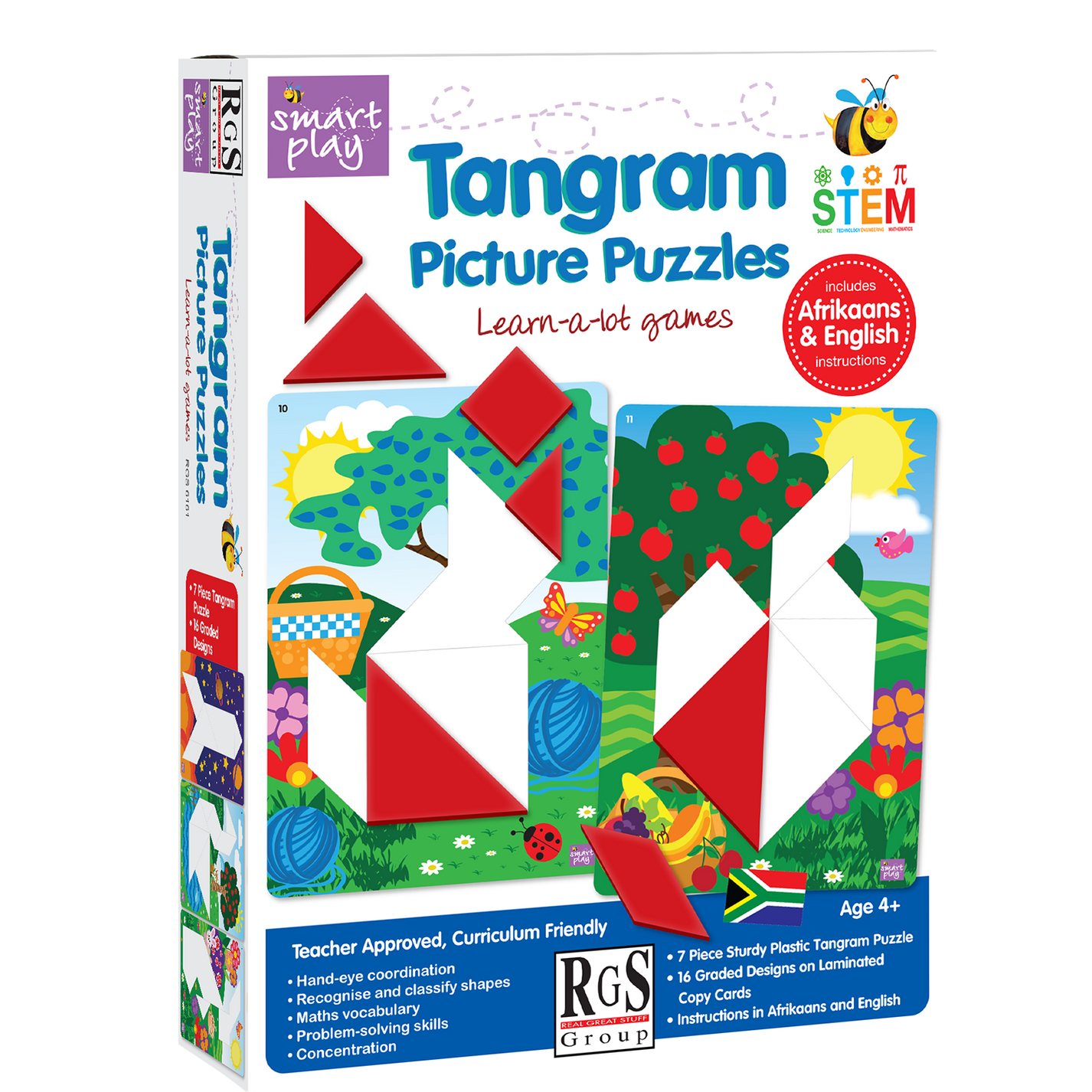 Tangram Picture Puzzles *Build Pictures with Shapes – Sensorium Toys