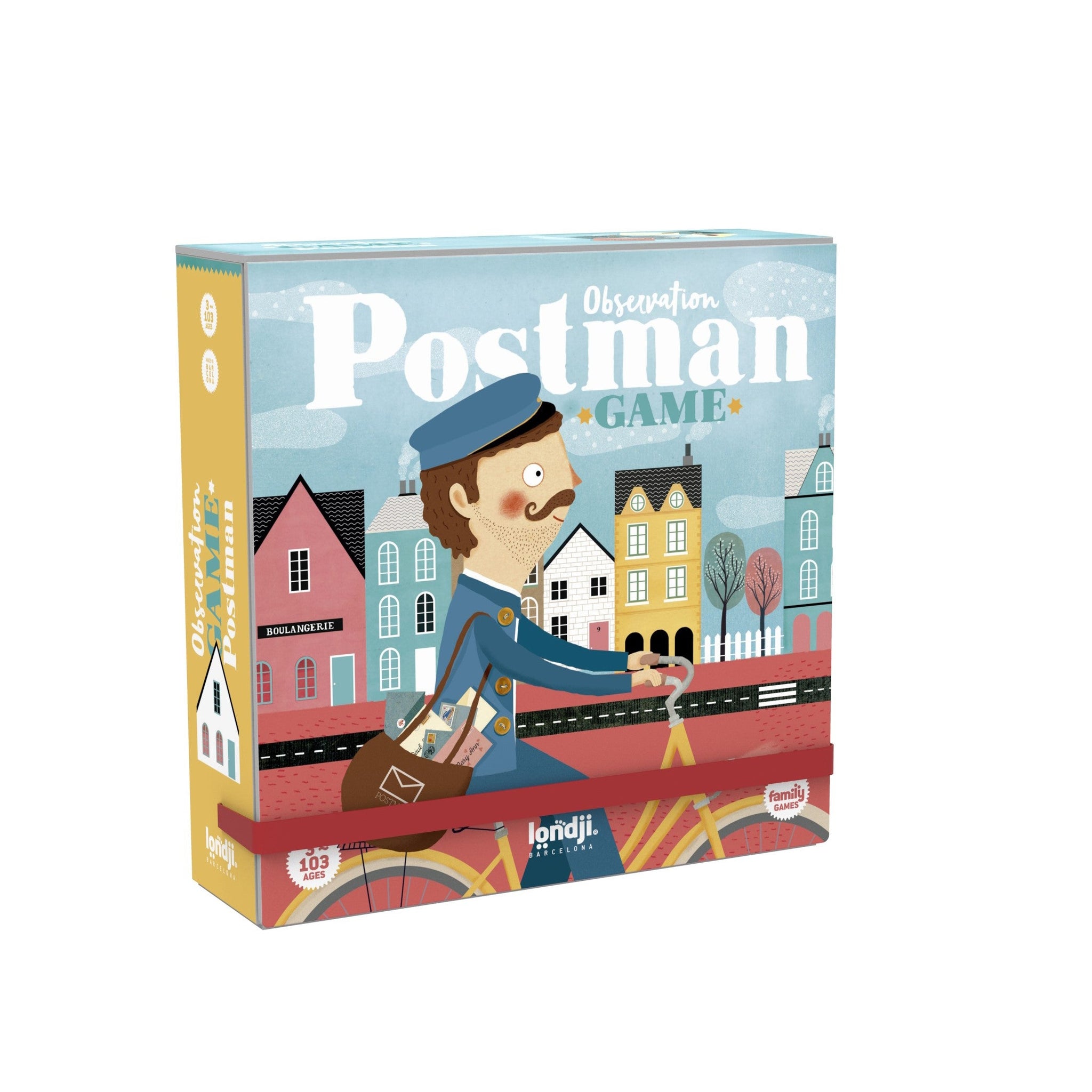 Londji Postman game: a travel size game of observation – Sensorium Toys